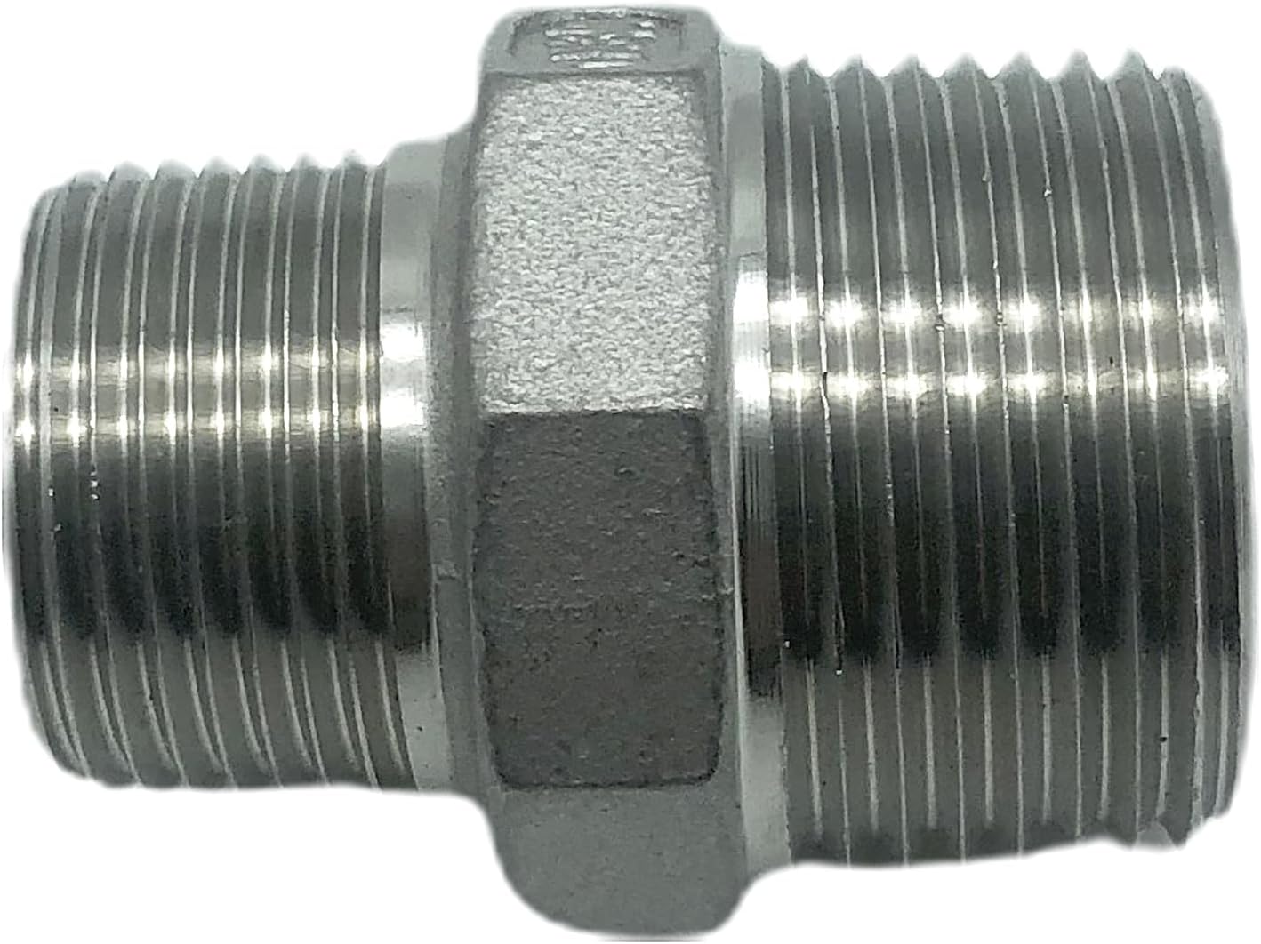 Nfomruyy 304 Stainless Steel External Thread Reducing Hexagonal Joint ...