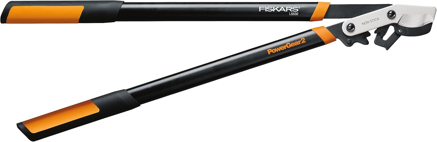 Amazon.com : Fiskars 394801-1003 PowerGear2 Bypass Lopper, 32 Inch ...
