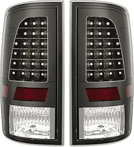 Amazon.com: HECASA Tail Lights Lamp LED Compatible with 2009-2018 Dodge ...