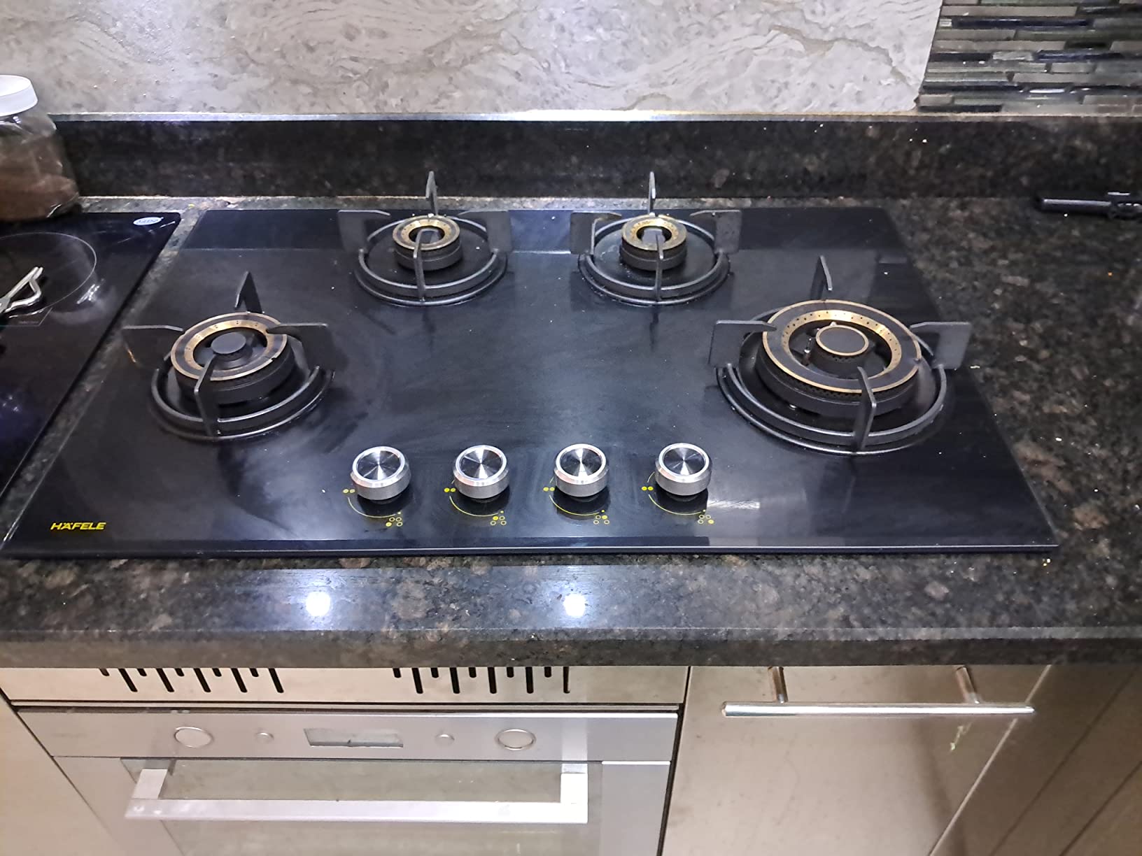 Hafele Magna Plus 480 Built-In Hob Gas Stove 4 Burner, Electronic ...