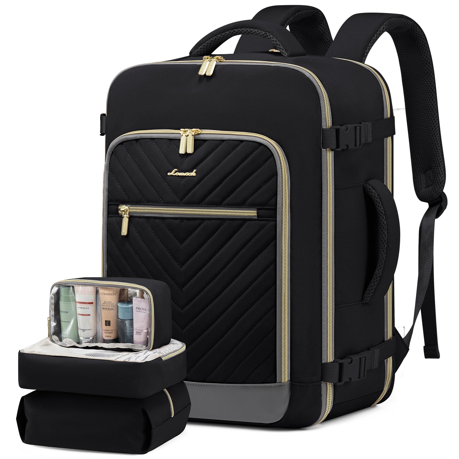 Amazon.com | LOVEVOOK Travel Backpack For Women,40L Carry On Backpack ...