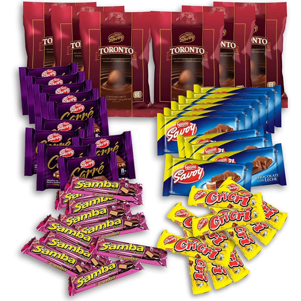 Nestle Savoy6 Bags Toronto Chocolate 14 Units 10 Carre Chocolate ...