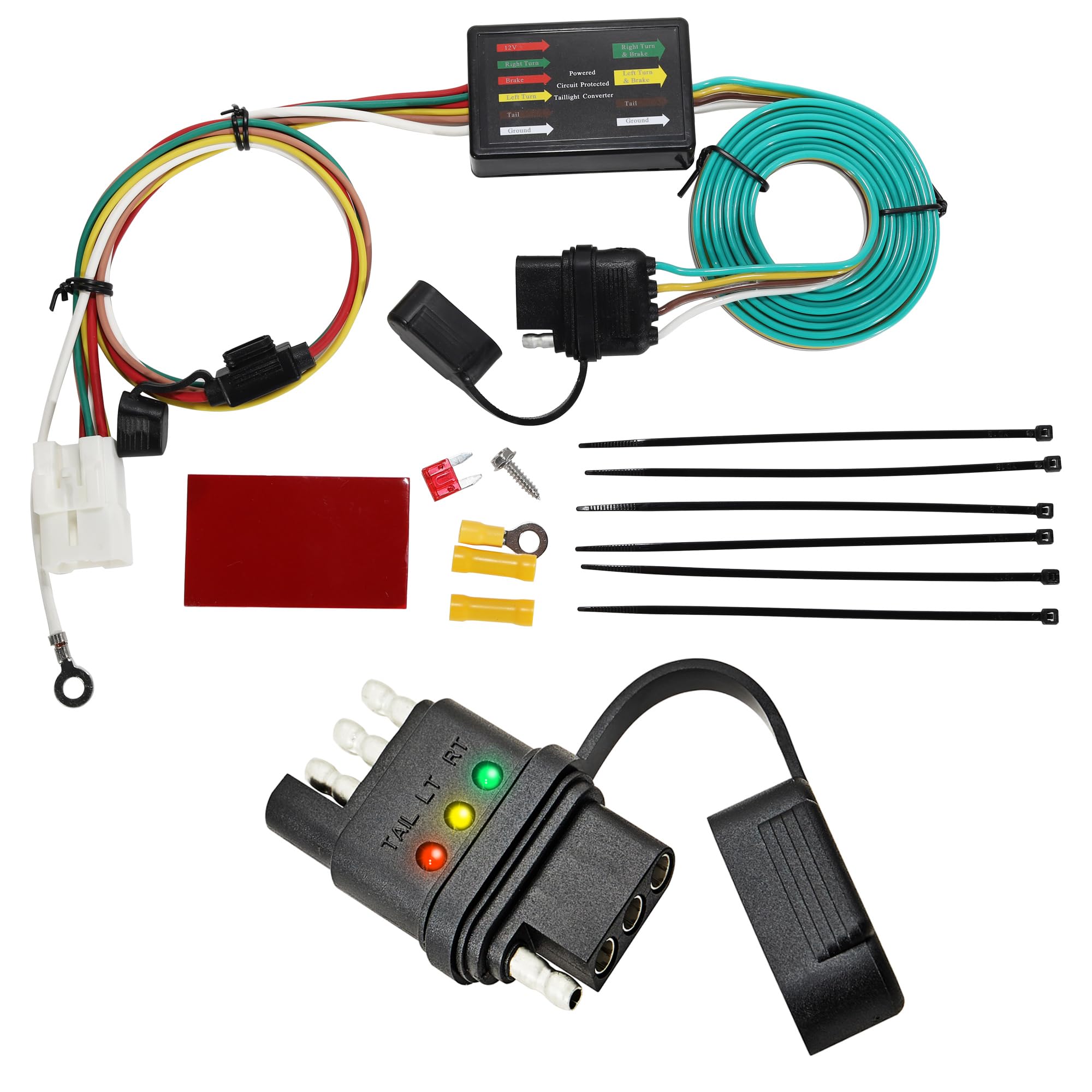 Amazon.com: Oyviny Custom 4 Pin Trailer Wiring Harness 56040 for Subaru ...