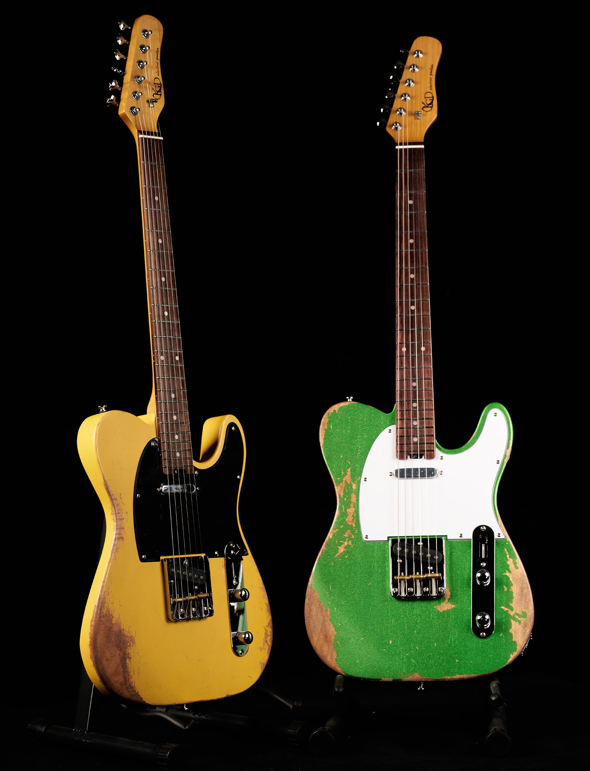 Snapklik.com : Relic Electric Guitar, Mahogany Body, Carbonized Maple ...