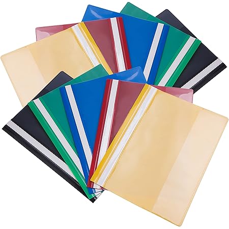 Esselte 28320 Plastic A4 Report File - Black, Pack of 25 : Amazon.co.uk ...