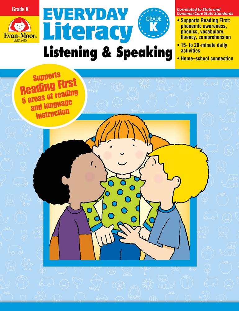 Everyday Literacy Listening & Speaking, Grade K: Allman, Barbara ...