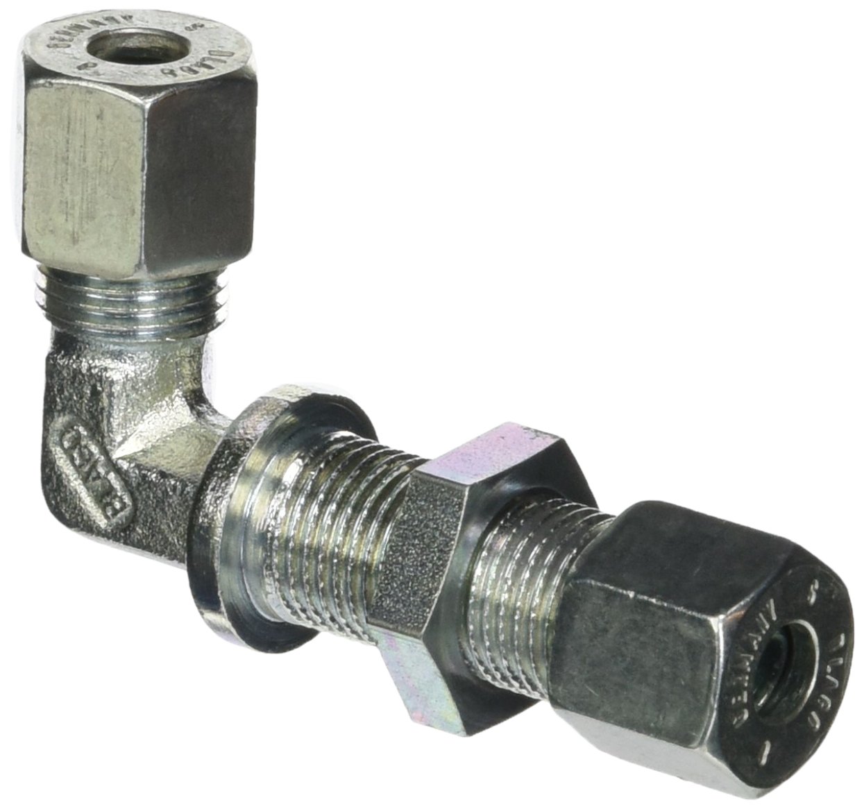 Tompkins Industries MC6027-S08 Metric Compression Union Bulkhead Elbow ...