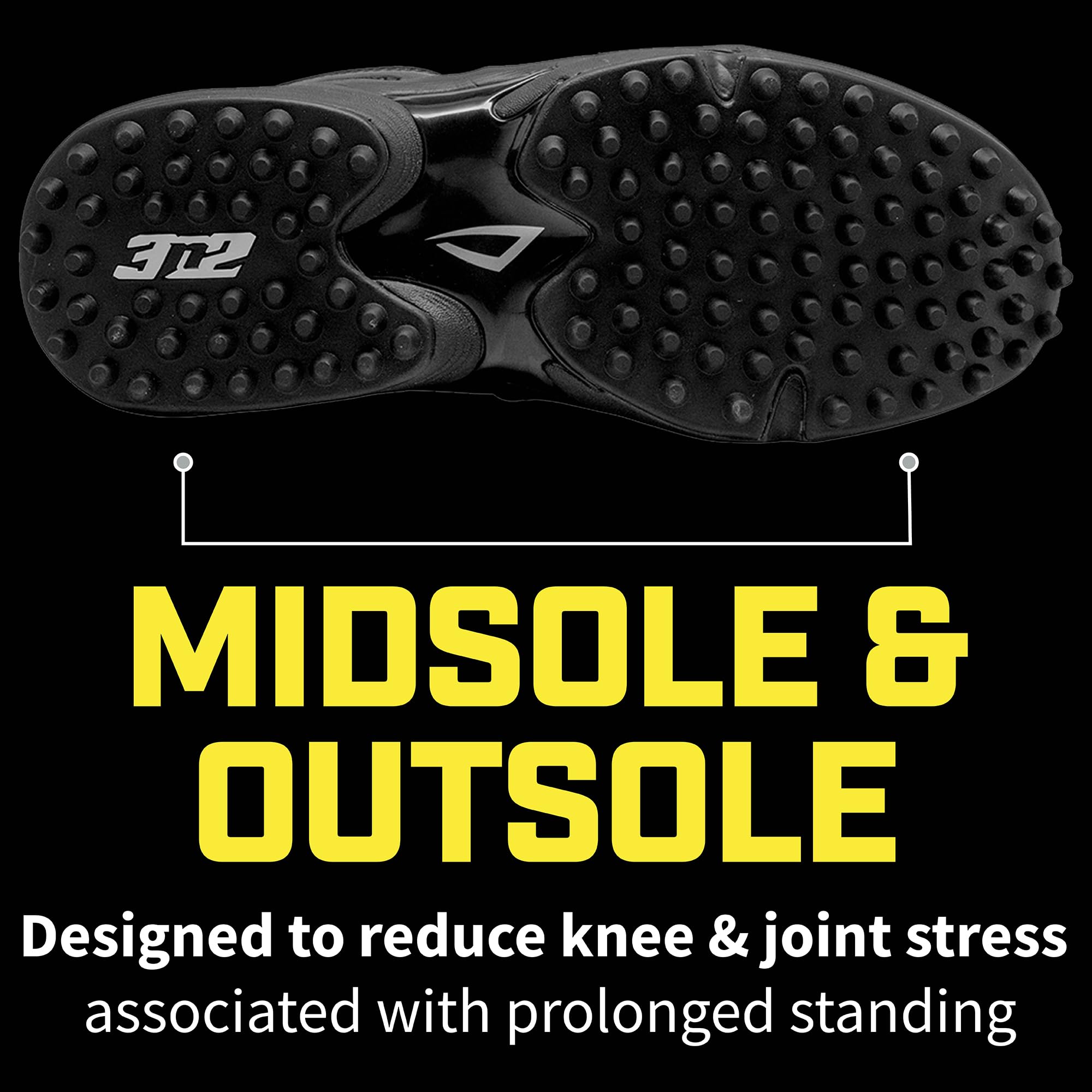 Snapklik.com : 3N2 Reaction Lo Mens Baseball Umpire Field Shoe ...