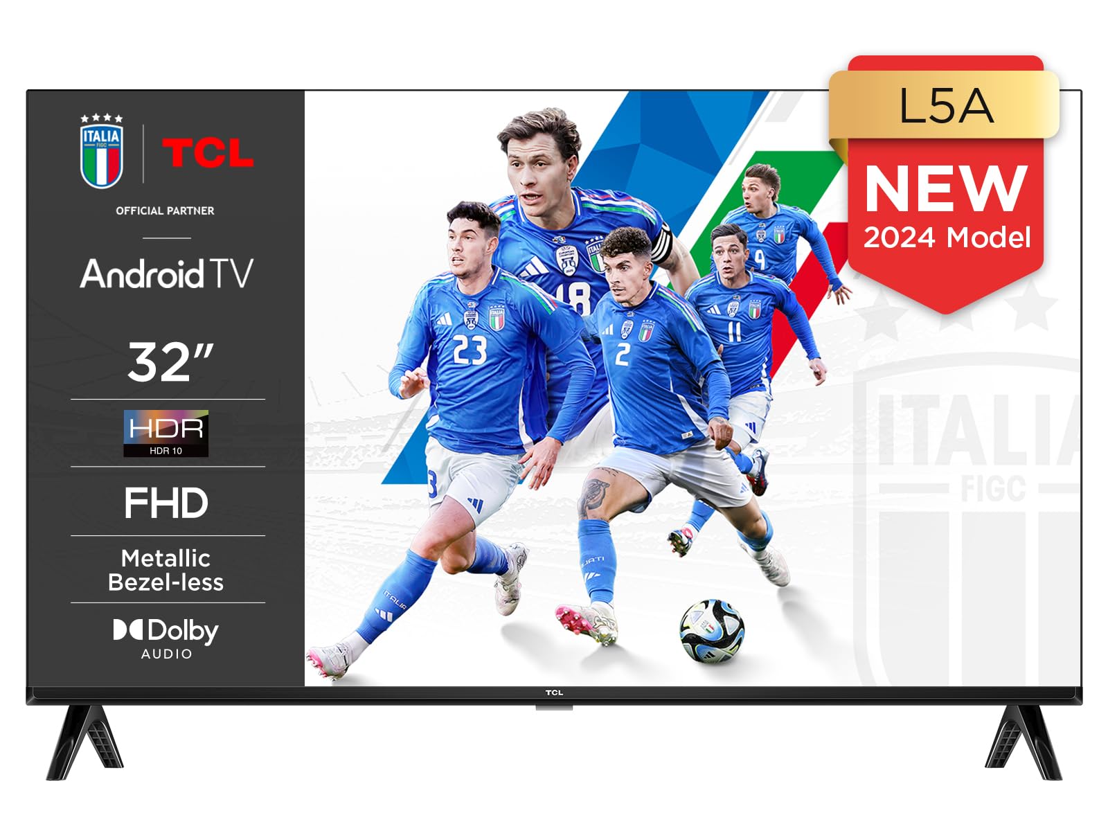 TCL 32L5A, TV da 32 pollici, FHD, smart TV HDR supportata su Android TV ...