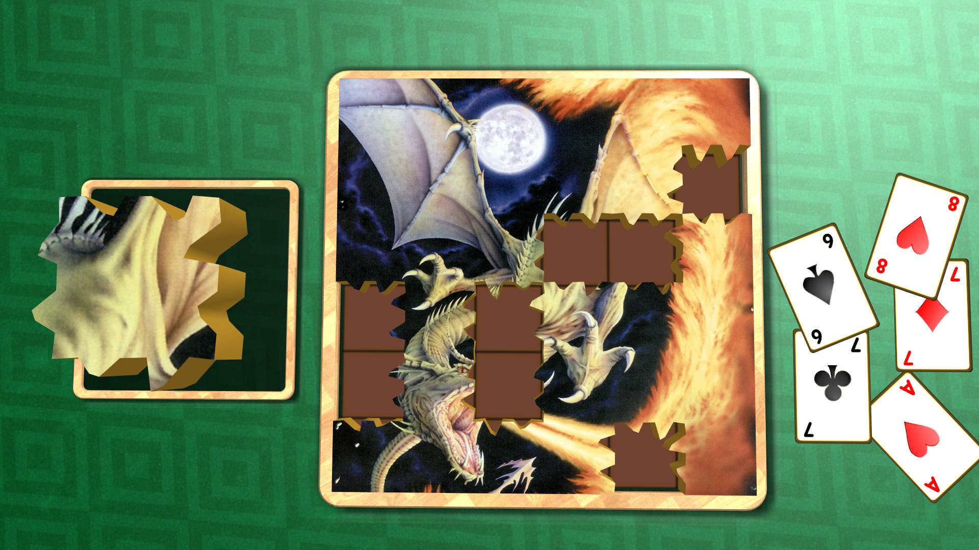 Jigsaw Solitaire - Dragons FireTV - App on Amazon Appstore