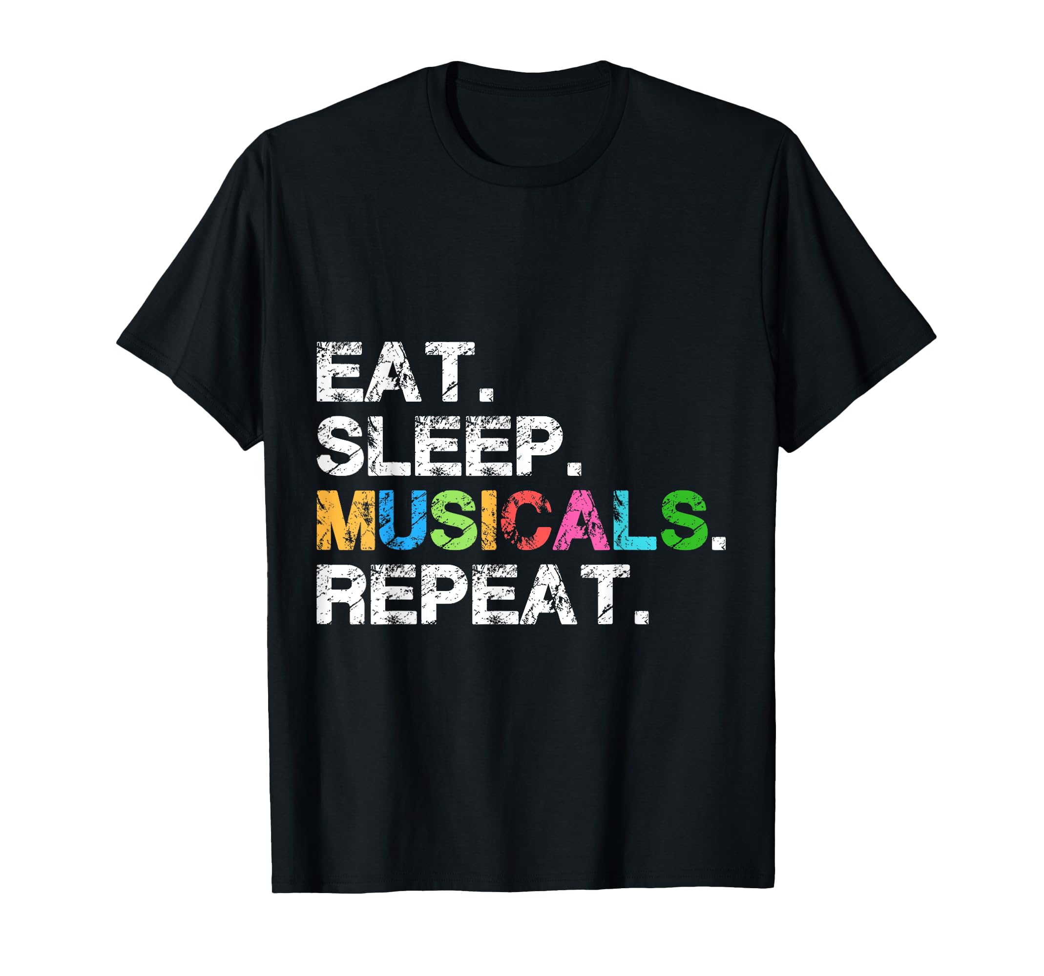 Amazon.com: Musicals tshirt gift - Funny theatre life drama theater tee ...