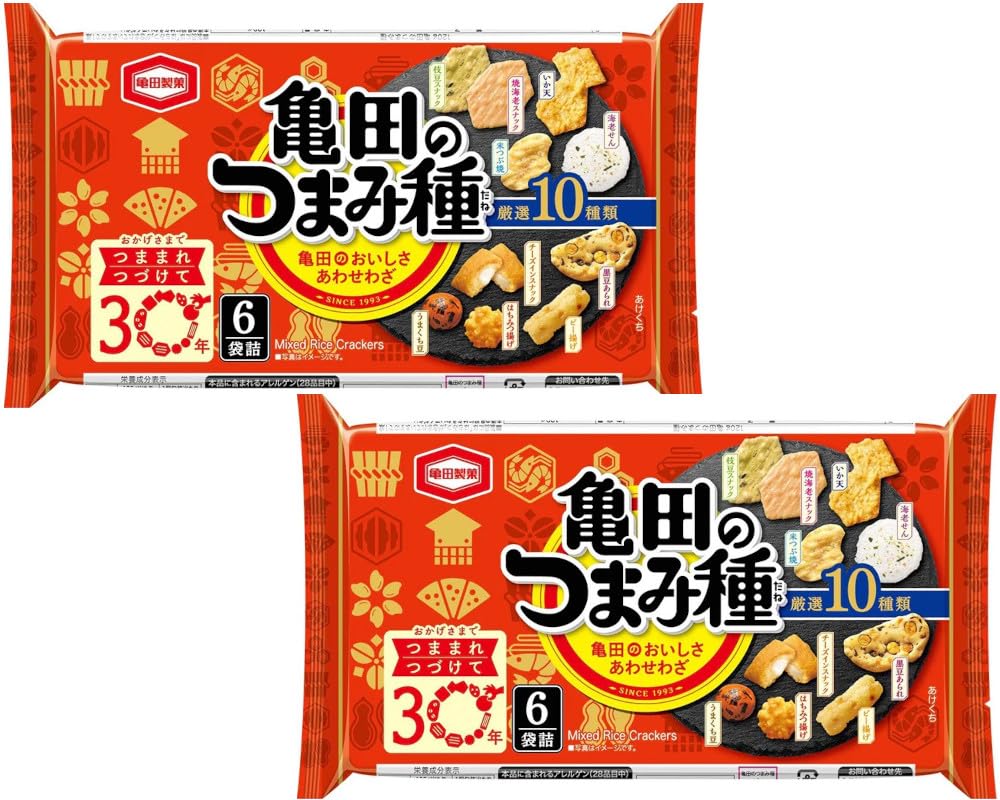 Amazon.com: Kameda Seika "Kamedano tsumamidane" Mini-size Mixed rice ...