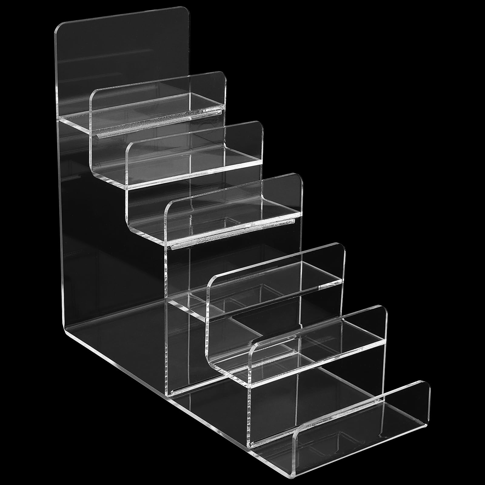 Amazon.com: MOUYAT 6 Tier Acrylic Display Stand Clear Riser Display ...