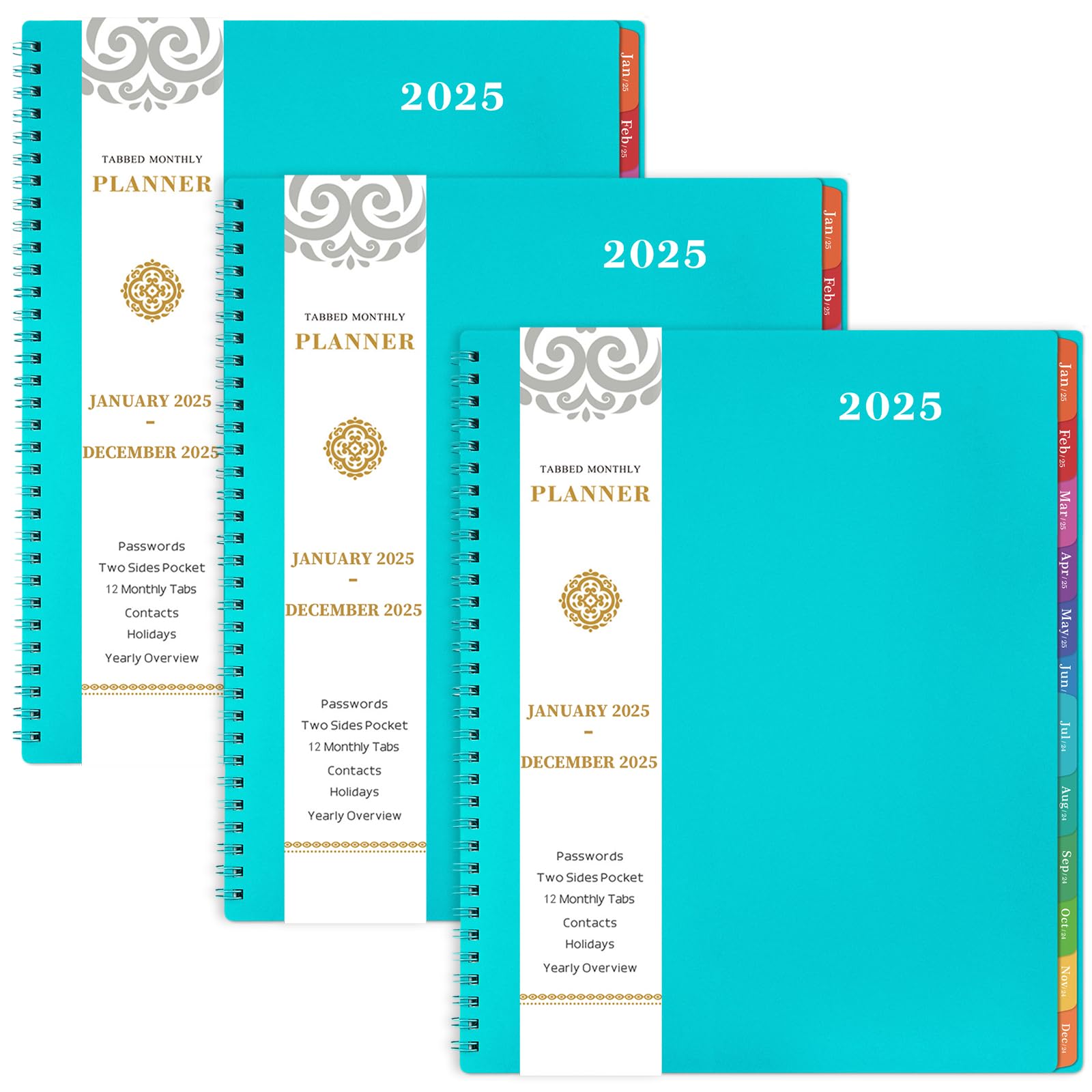 Snapklik.com : Monthly Planner 2025 - JAN 2025 - DEC 2025, Monthly ...