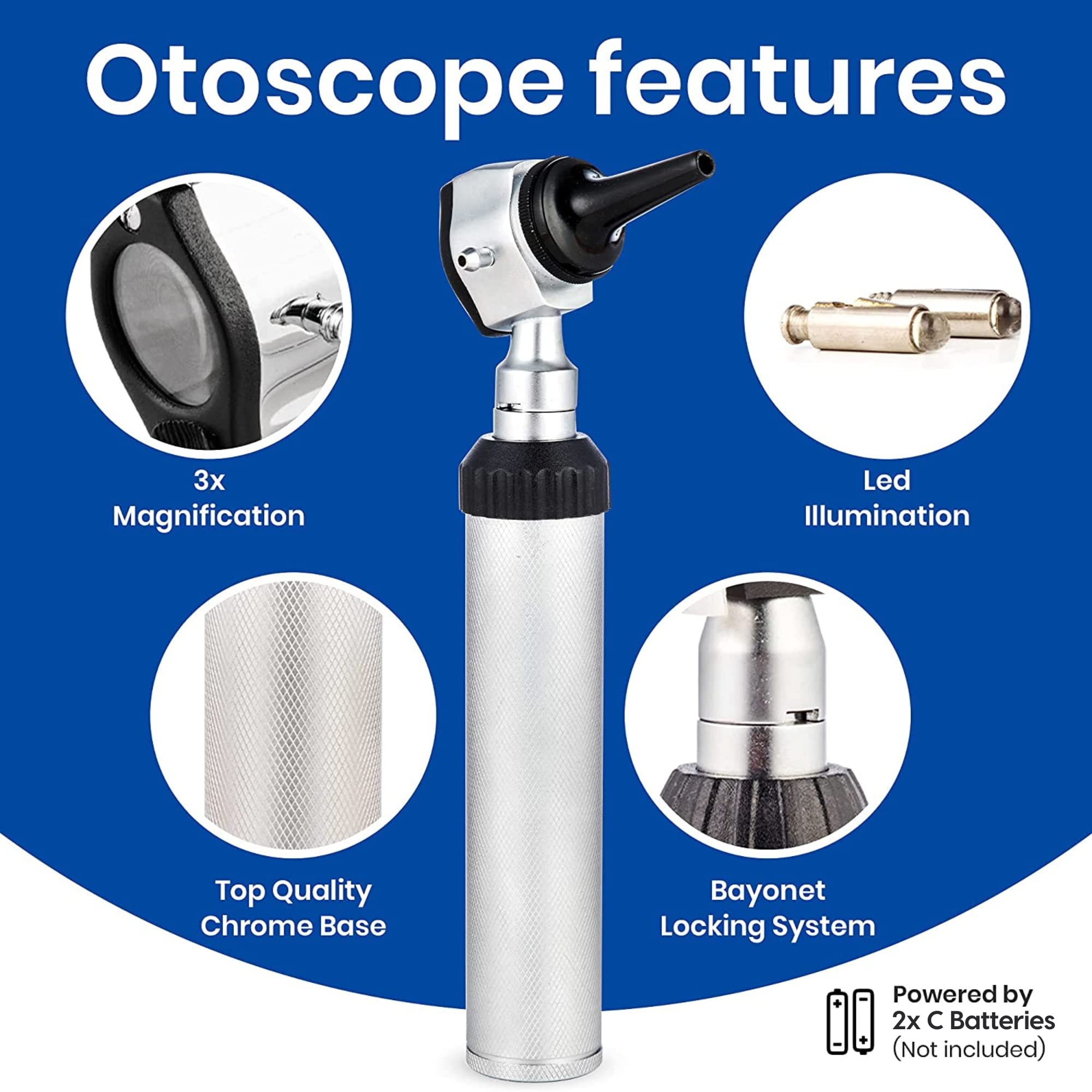 Snapklik.com : Zyrev Combo Otoscope Oph Set - Multi-Function Otoscope ...