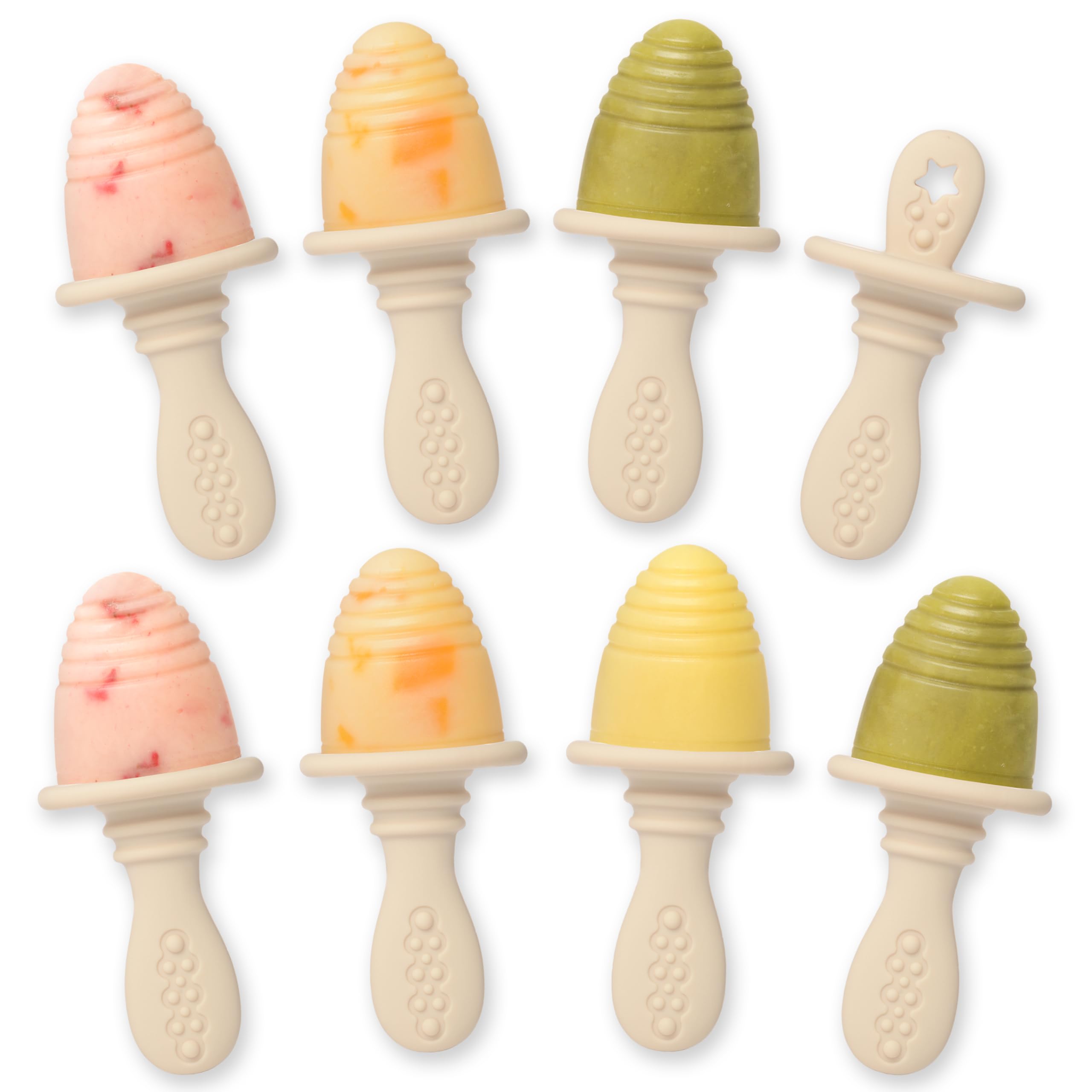 Snapklik.com : PrimaStella Petite Pops - Silicone Infant Popsicle Mold ...