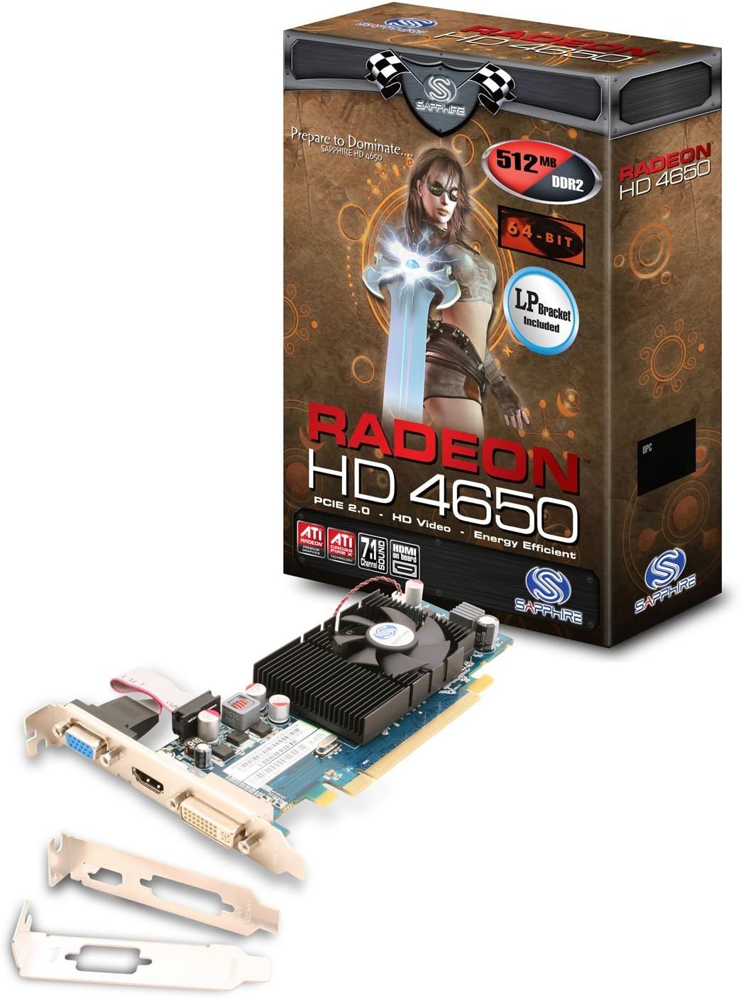 Sapphire Ati Radeon HD 4650 Grafikkarte Lite Retail: Amazon.de ...
