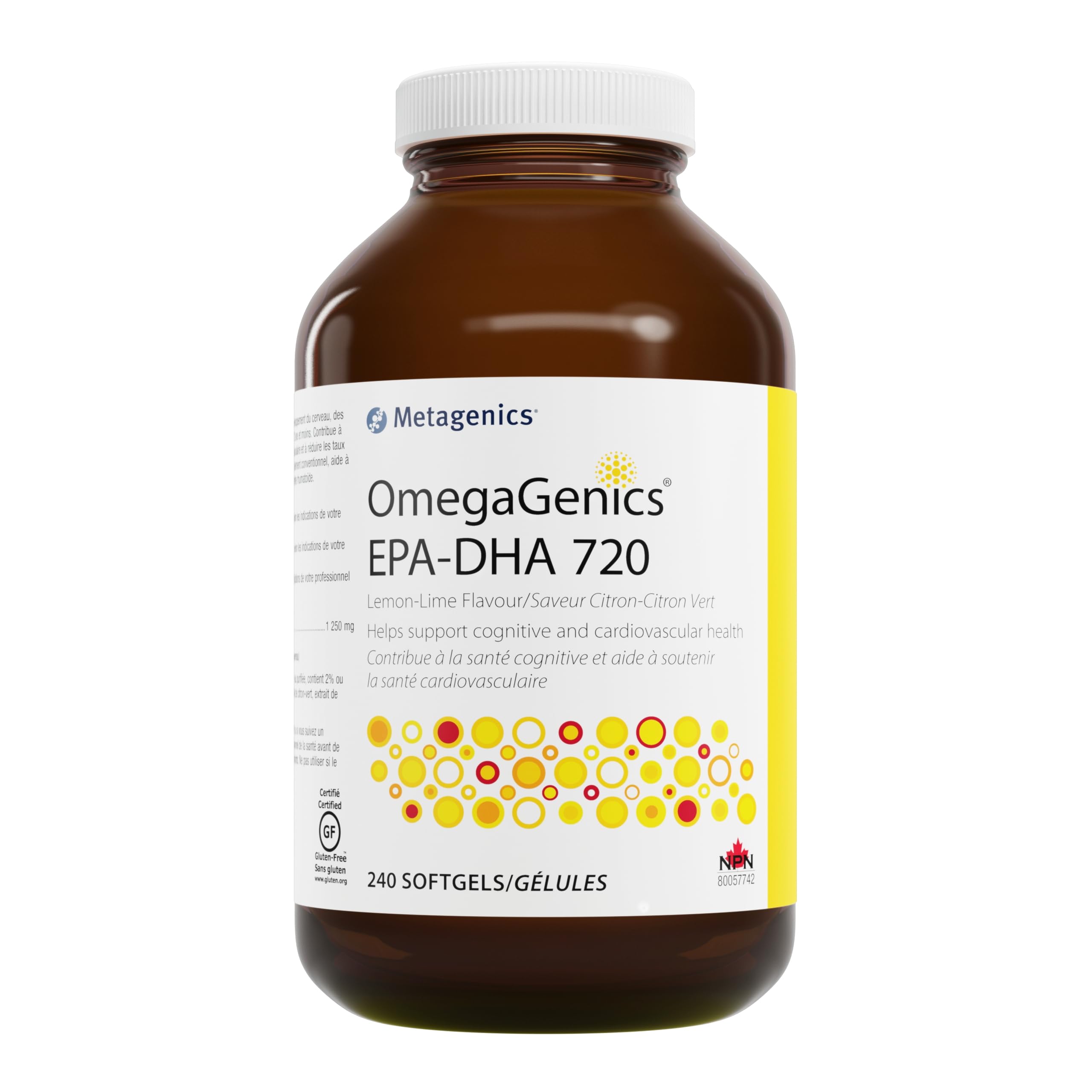 Metagenics OmegaGenics EPA-DHA 720mg - Daily Omega 3 Fish Oil ...