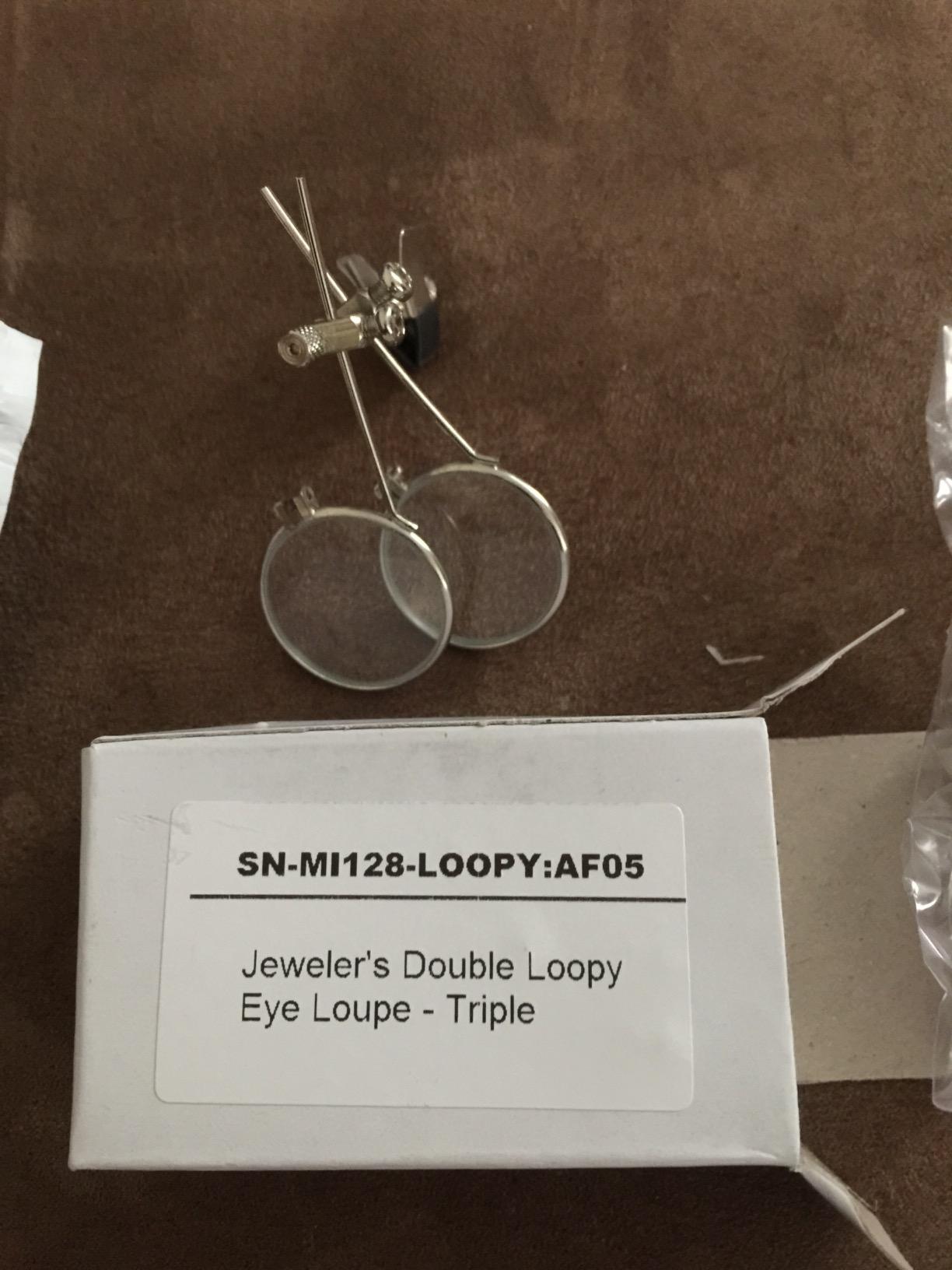 Amazon.com: 3.3X Triple Lens Clip-On Jeweler's Loopy Eye Loupe for ...