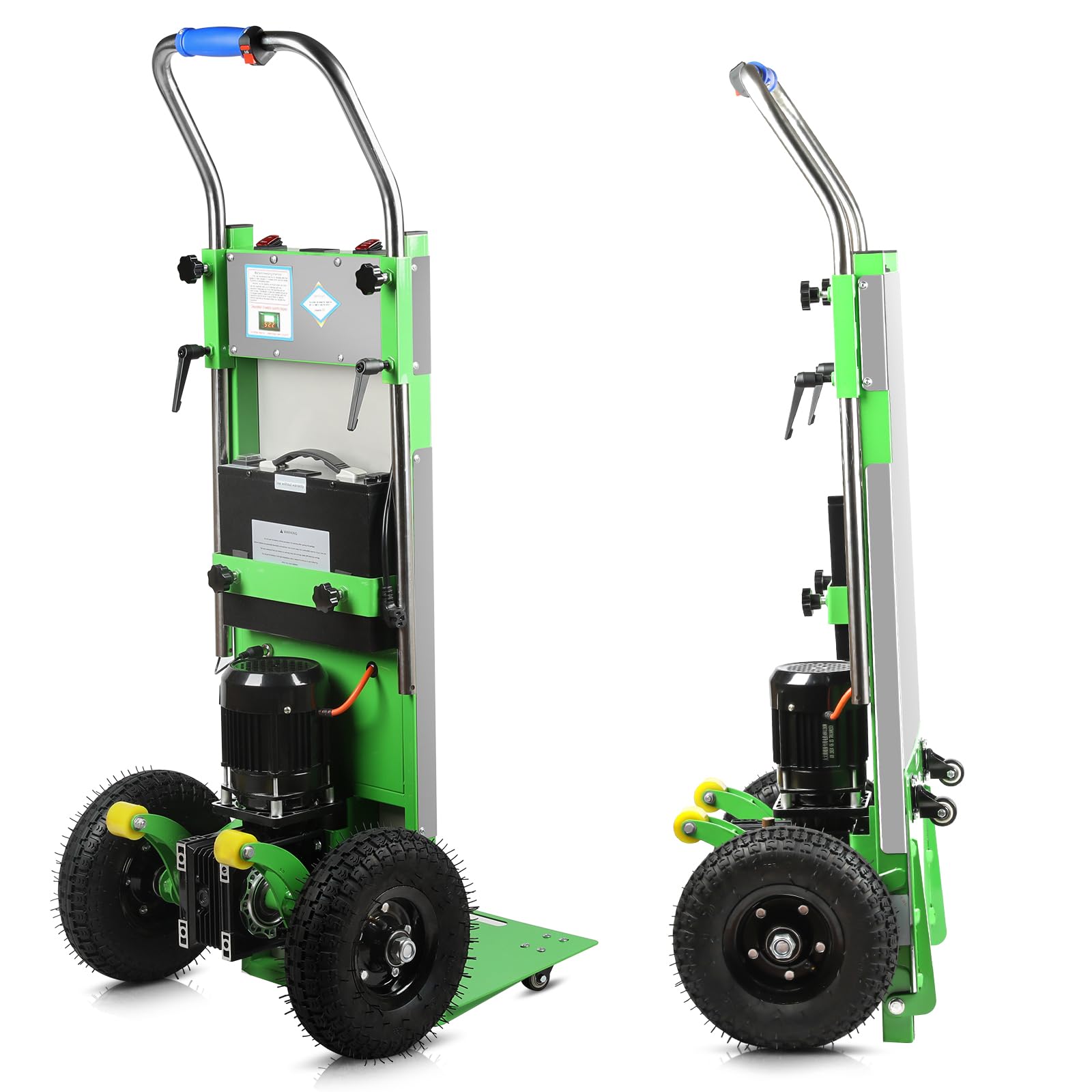 900 LBS/408kg Electric Stair Climbing Hand Trucks, Heavy Duty Hand ...