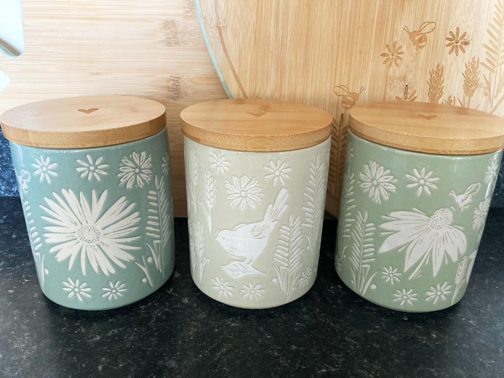 Cooksmart Ceramic Airtight Storage Jars | Storage Jars & Canisters ...