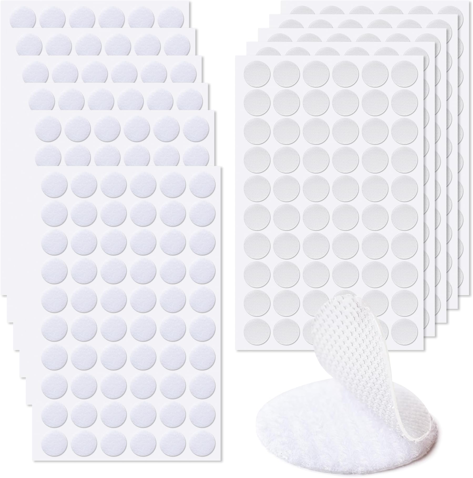 Amazon.com: Self Adhesive Dots, 480pcs(240 Pairs)0.47” Diameter Sticky ...