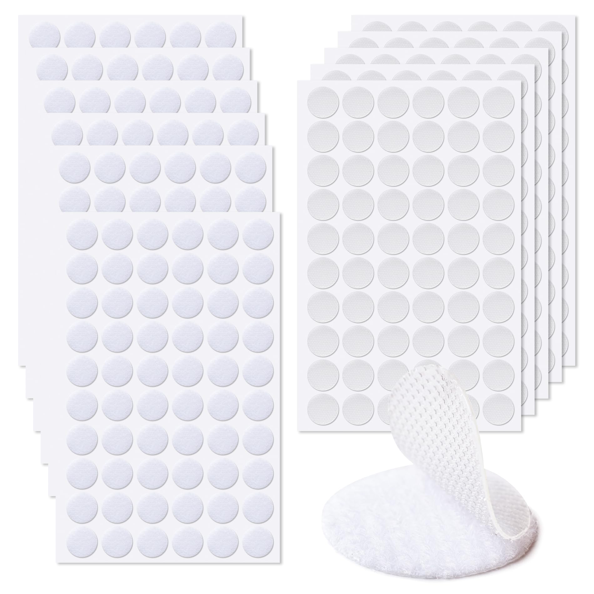 Amazon.com: BOOMIBOO Self Adhesive Dots,960pcs(480Pairs) 0.59” Diameter ...
