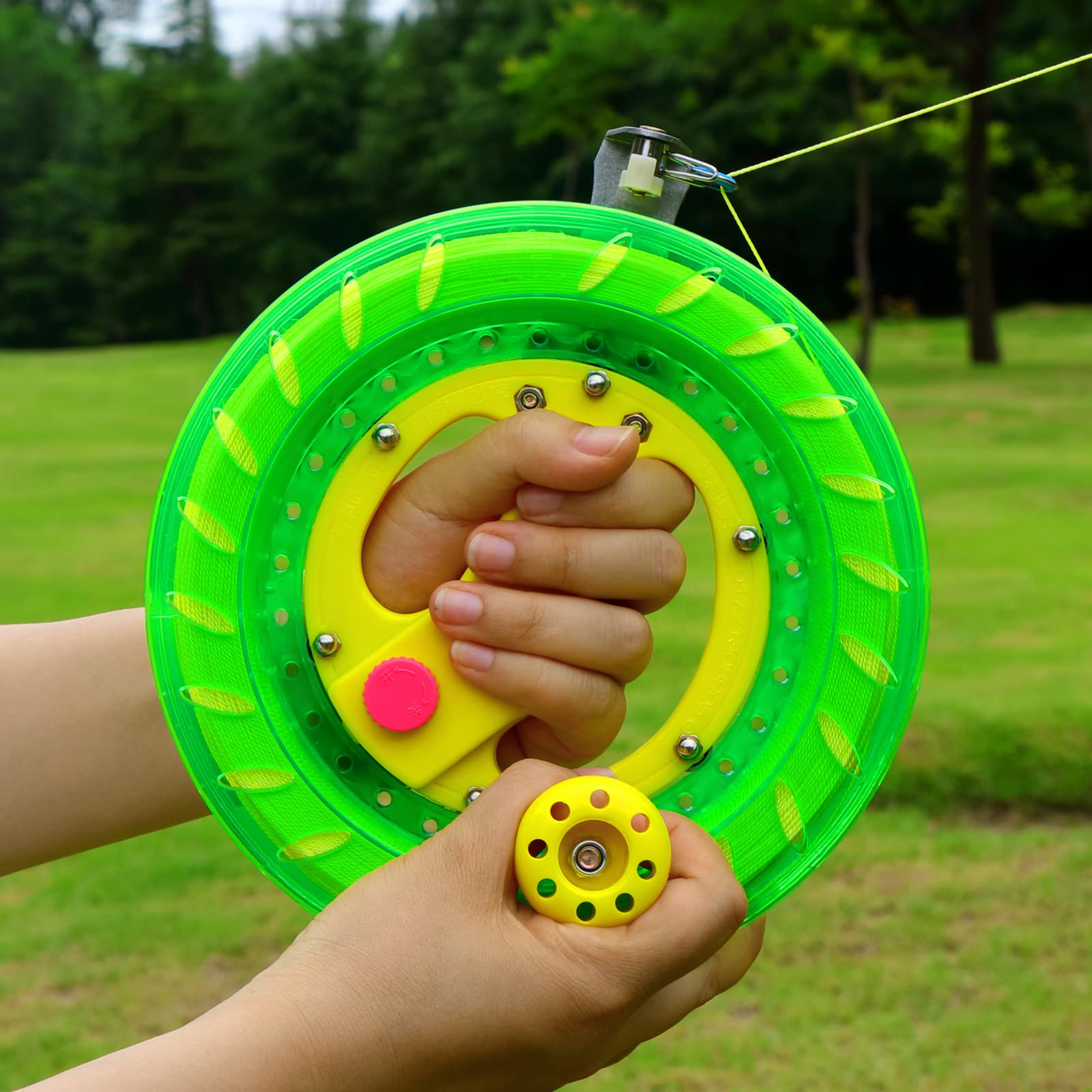 Kite String With Reel For Kids 1000ft Kite String Reel With Safety Lock ...