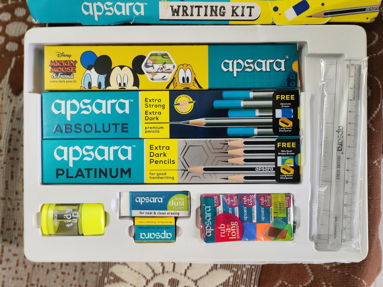 Apsara Writing Kit|Multicolor (Pack of 2) : Amazon.in