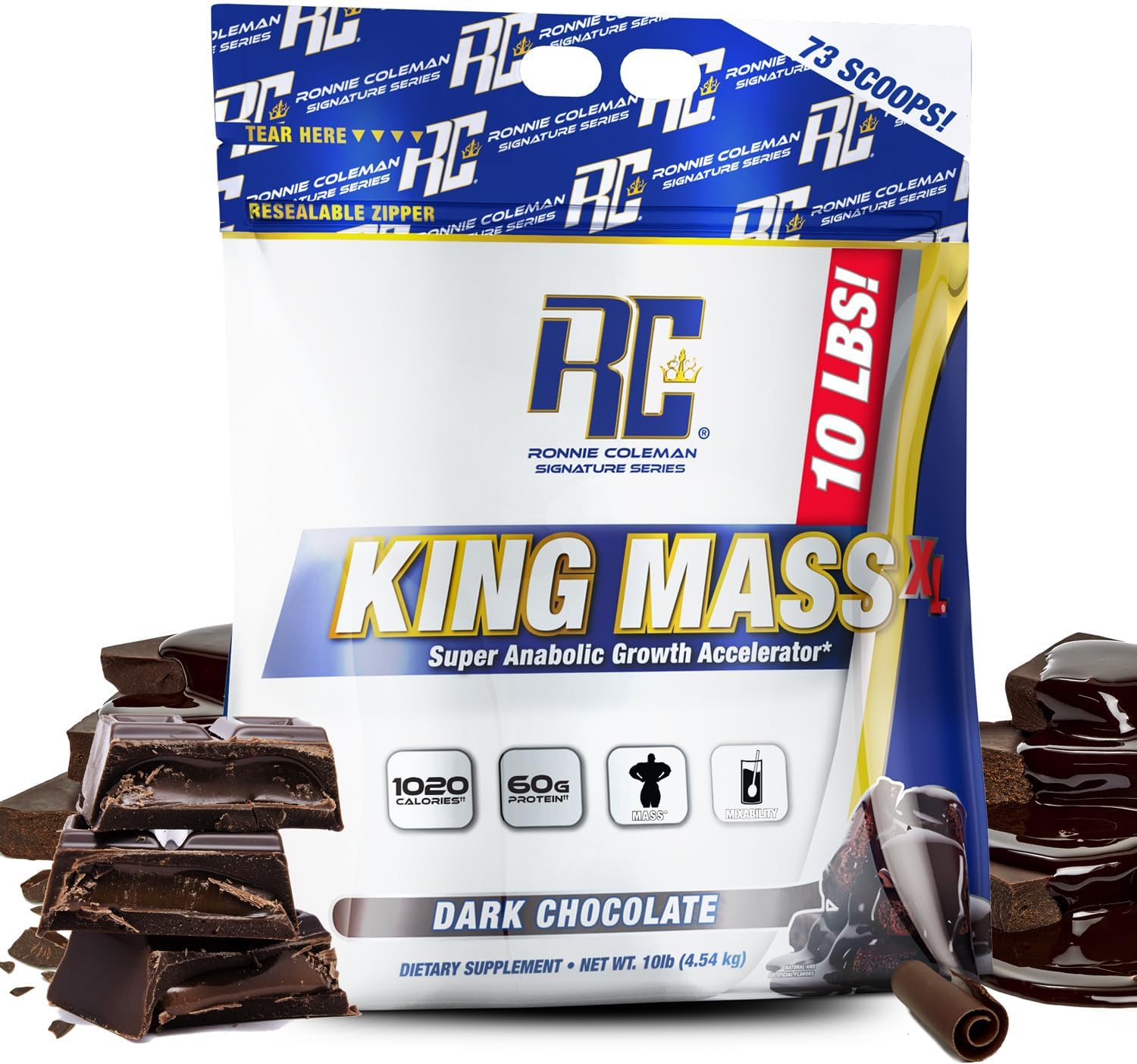 Amazon.com: Ronnie Coleman Signature Series King Mass XL Mass Gainer ...