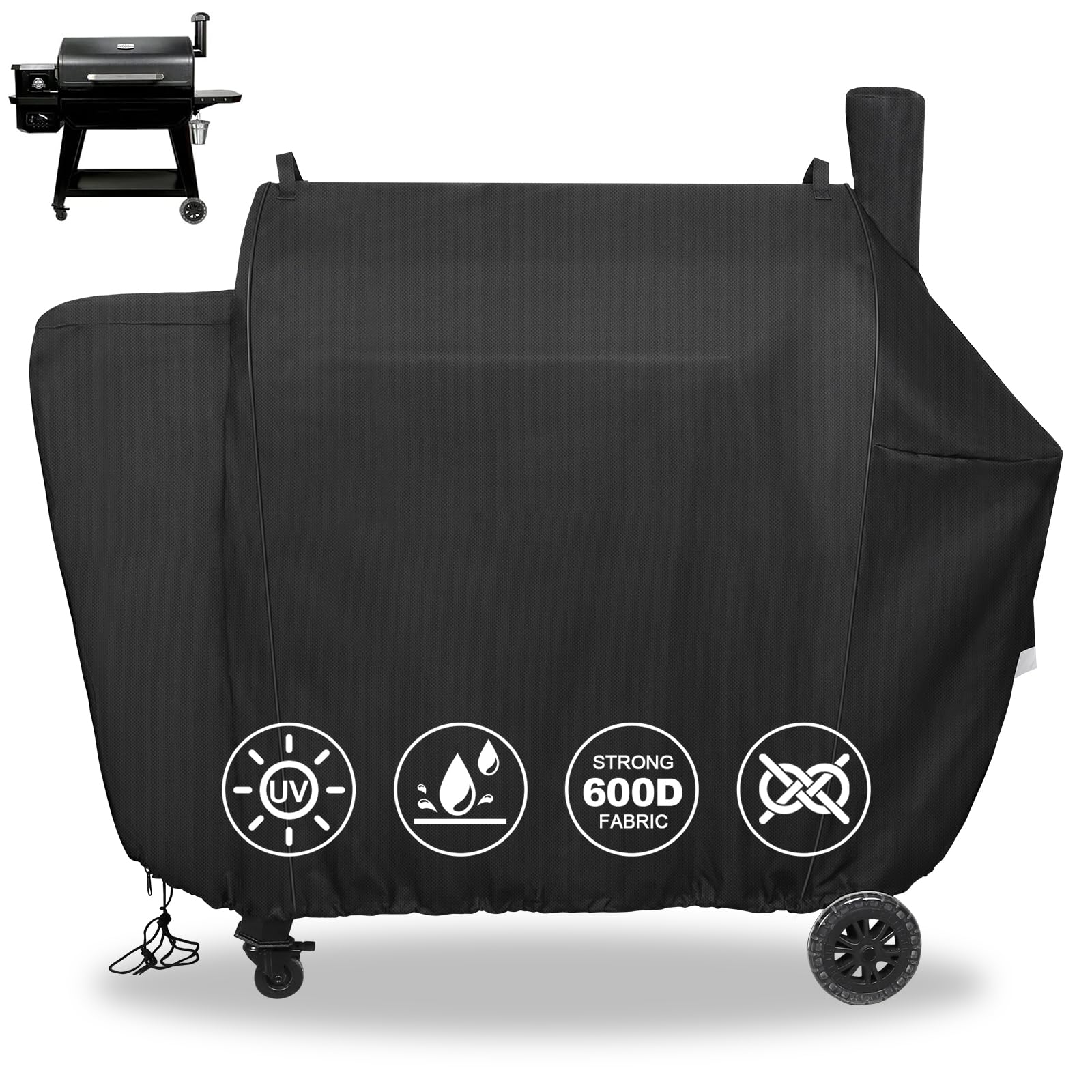 Amazon.com : QuliMetal Grill Cover for Pit Boss Competition Series 1600 ...