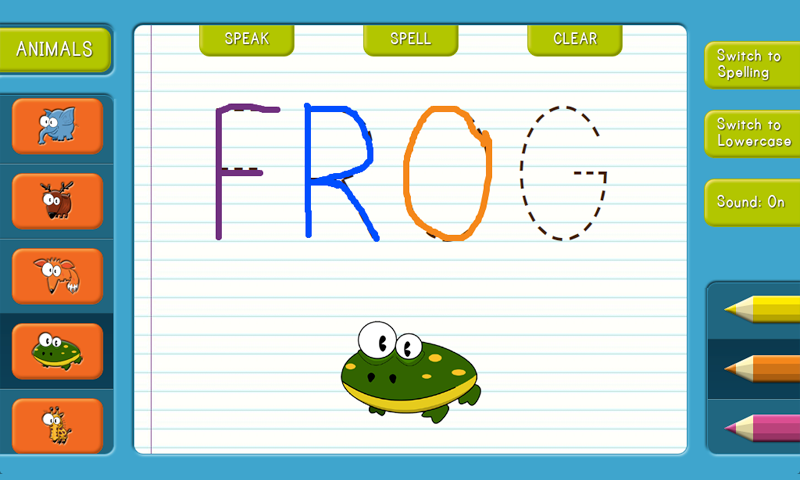 Abby Write & Play - Animals - App on Amazon Appstore