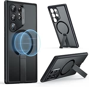 Amazon.com: ESR for Samsung Galaxy S24 Ultra Magsafe Case with Kickstand, Wireless Charging ...