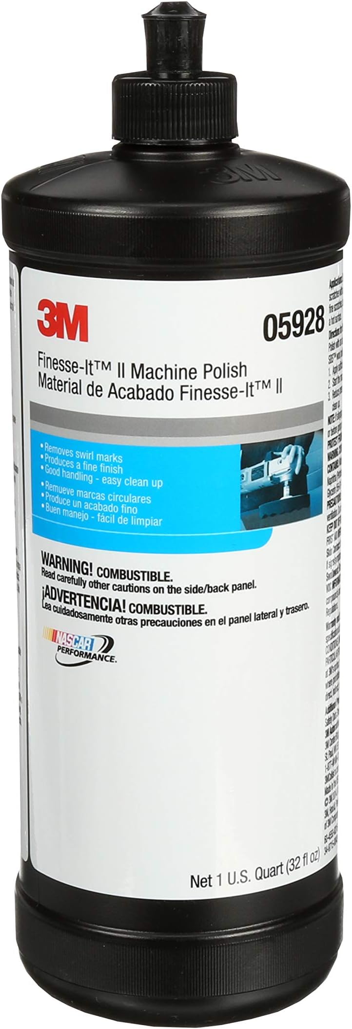 Amazon.com: 3M Perfect-It Gelcoat Compound + Polish 30344, 1 qt (32 fl ...