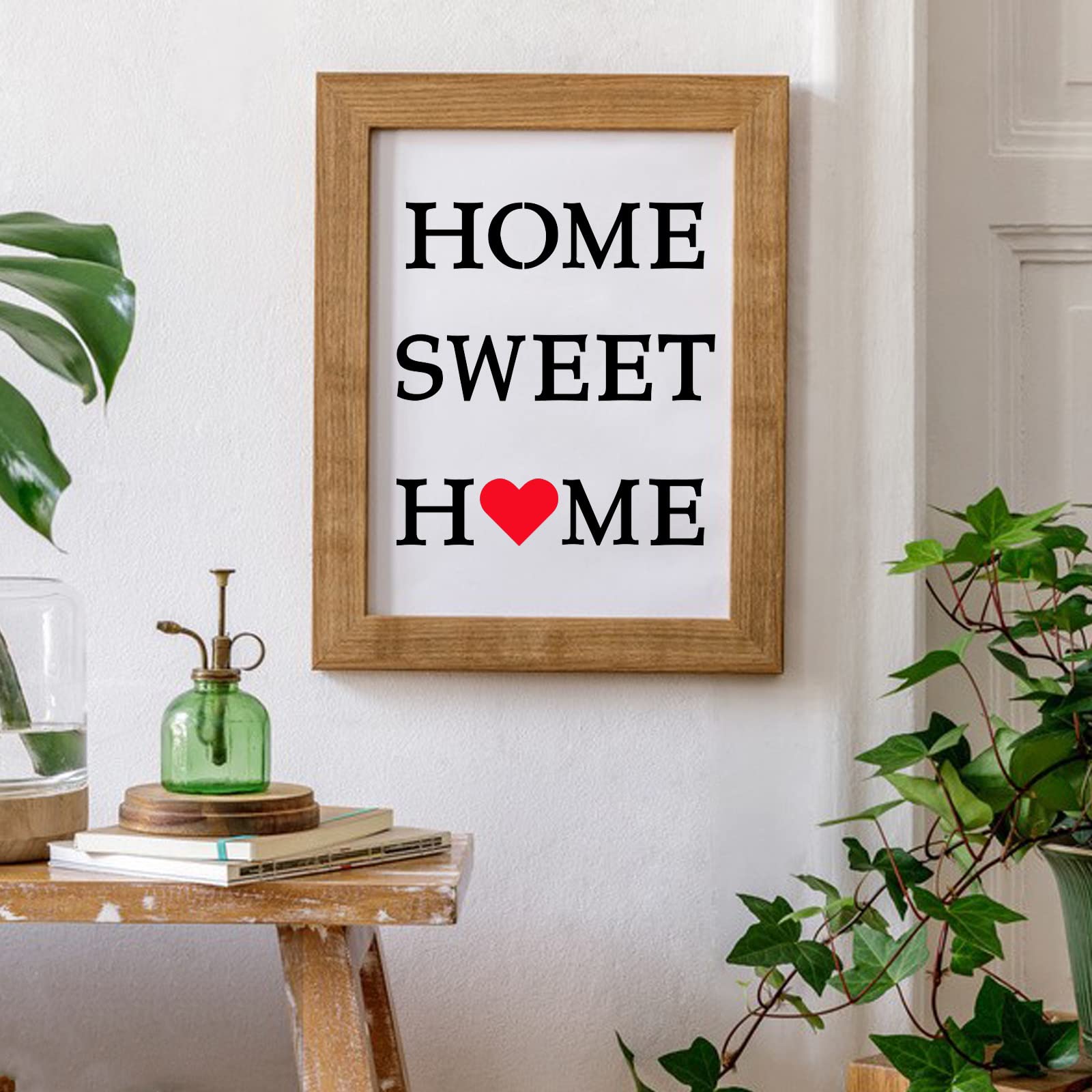 Snapklik.com : 2 Inch Alphabet Letter Stencils, 65 Pcs Reusable Plastic ...