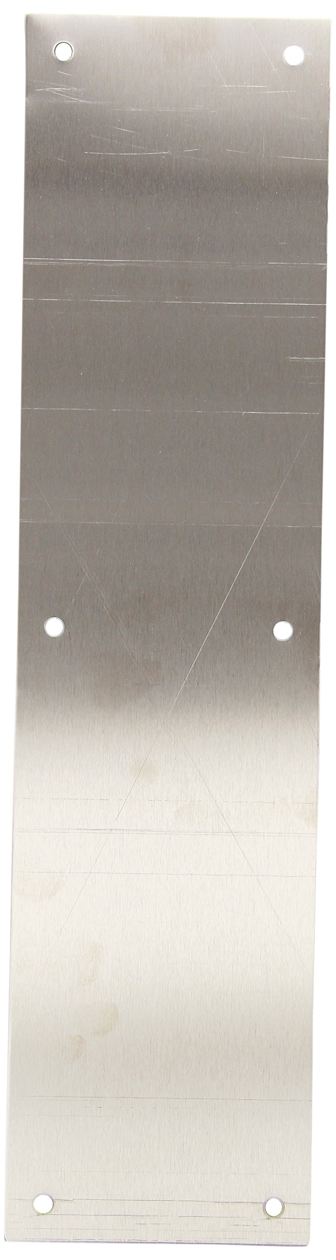 Hager 052482 30S 4" x 16" US32D Square Corner - Beveled Push Plate ...