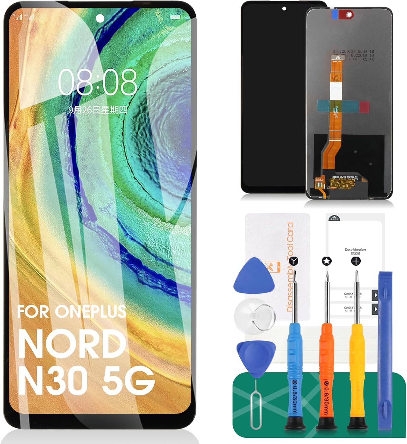 Amazon.com: for Oneplus Nord N30 5G Screen Replacement for Oneplus Nord N30 LCD Screen Digitizer ...