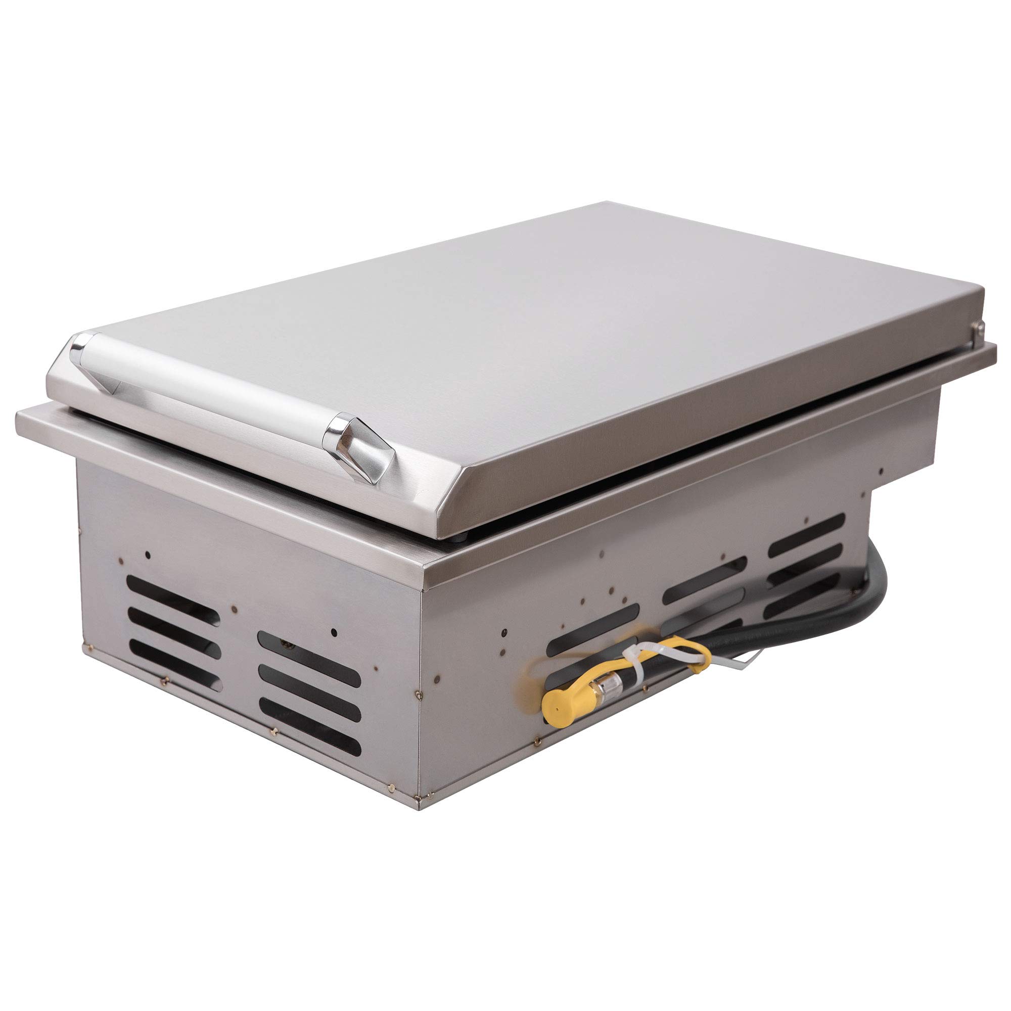 Bonfireoutdoor Kitchen Drop In Single Side Burner With Lid Outdoor ...