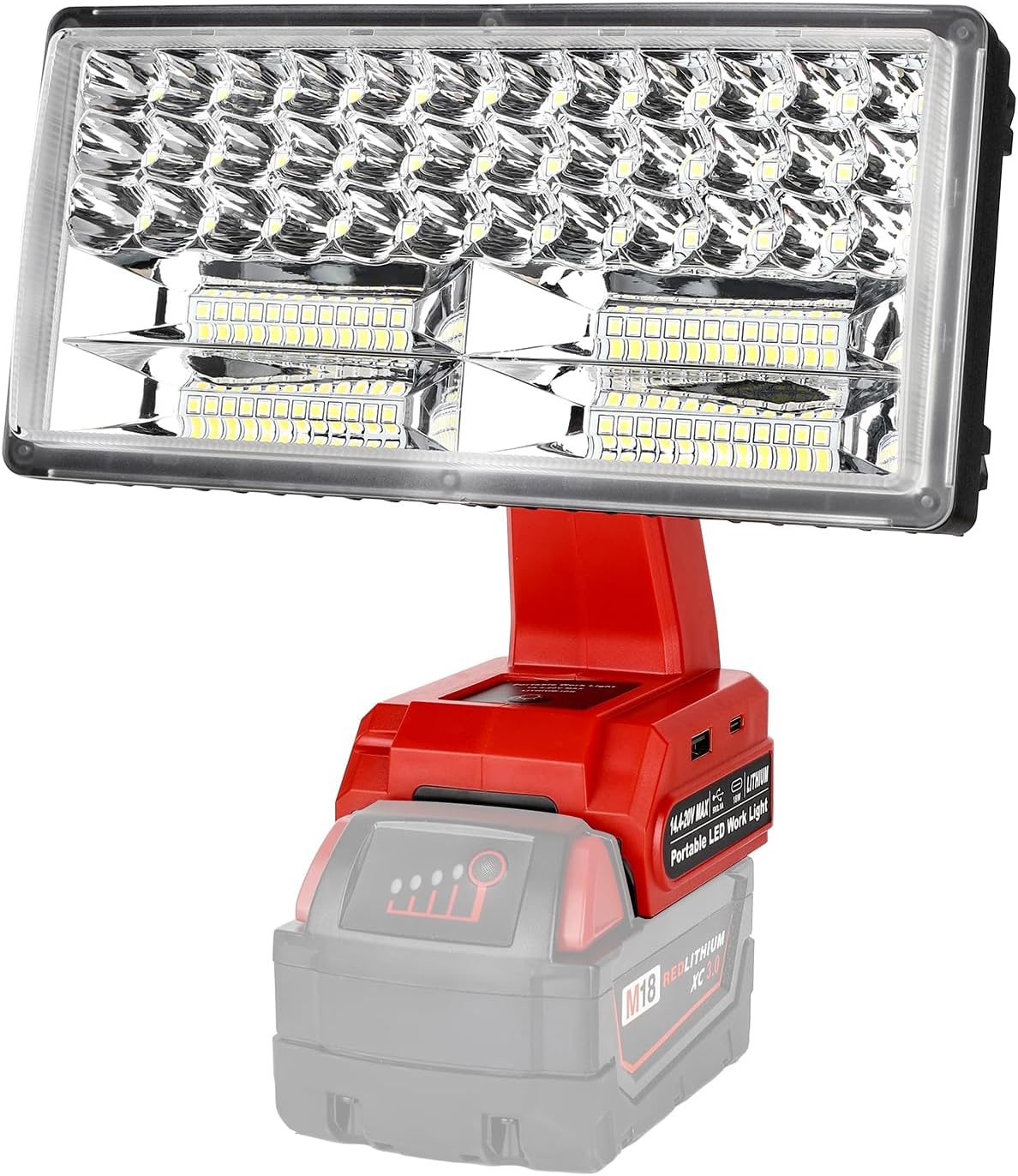 18V Light for Milwaukee M18 18V Li-ion Battery, 40W 4200LM for ...