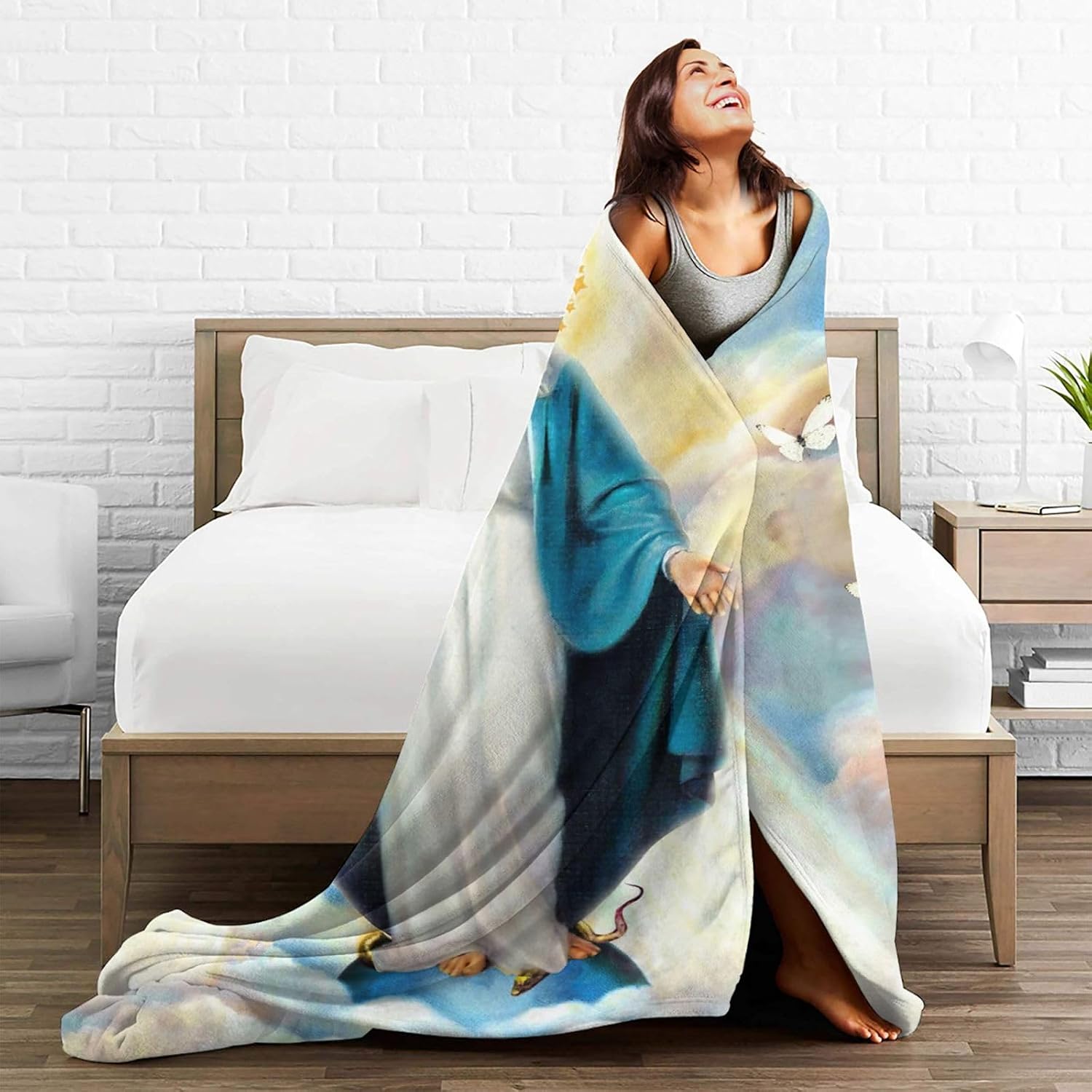 Manta de Virgen María, manta de madre de Dios, regalos religiosos para ...