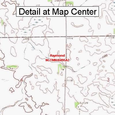 Amazon.com : USGS Topographic Quadrangle Map - Raymond, Minnesota ...