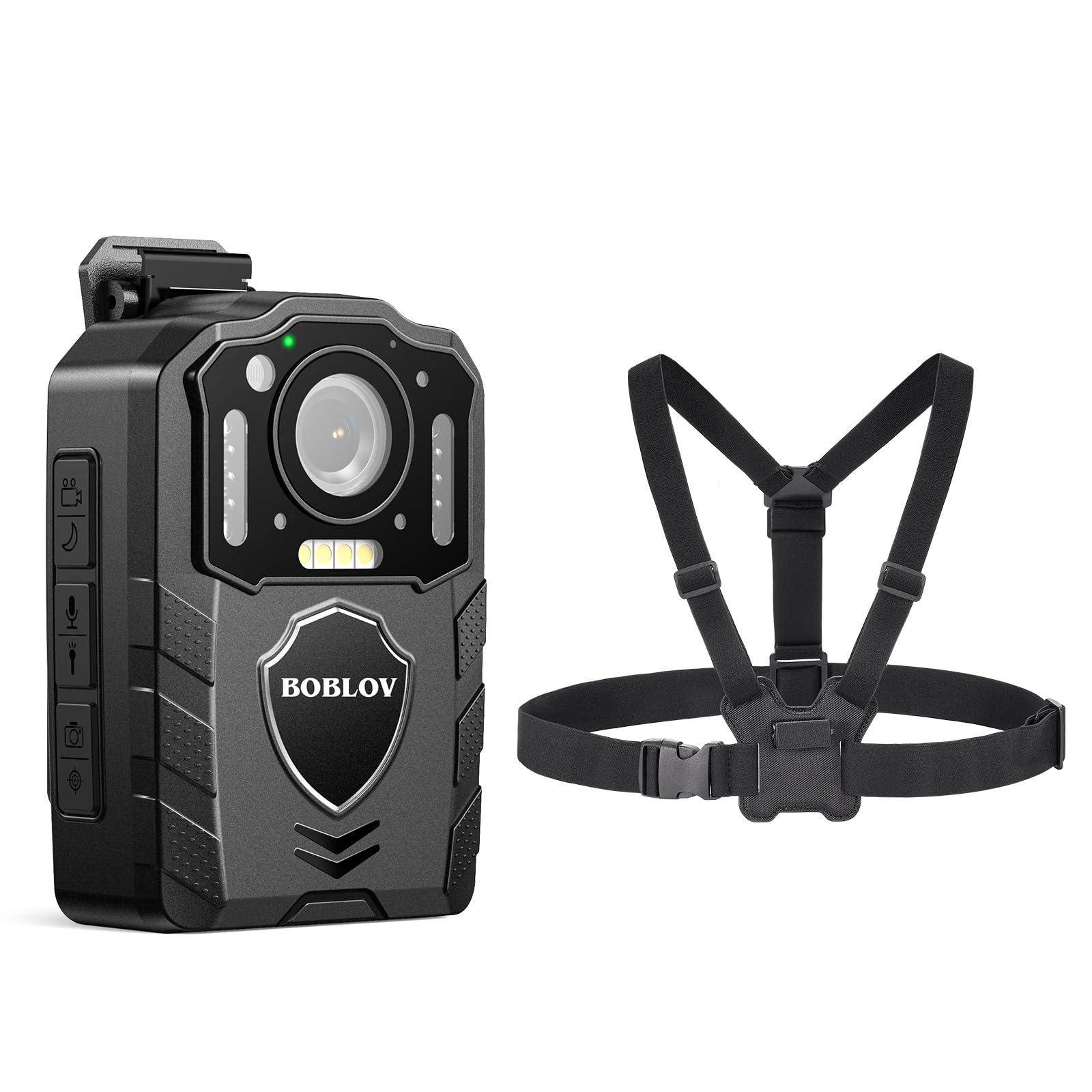 Amazon.com : BOBLOV Bundle Deal, KJ25 Body Camera and Dual Shoulder ...