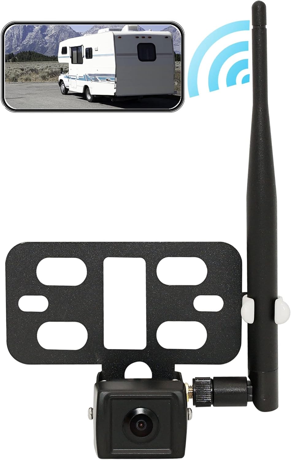 Amazon.com: EWAY WiFi Wireless RV/Trailer Backup Camera Rear View Smart ...