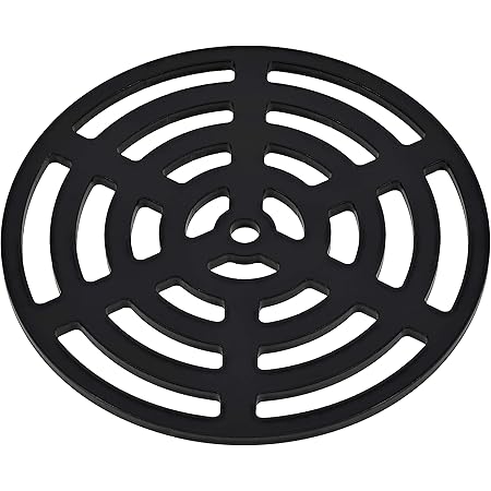 145mm 14.5cm Round Circular Solid Metal Steel Gully Grid Heavy Duty ...