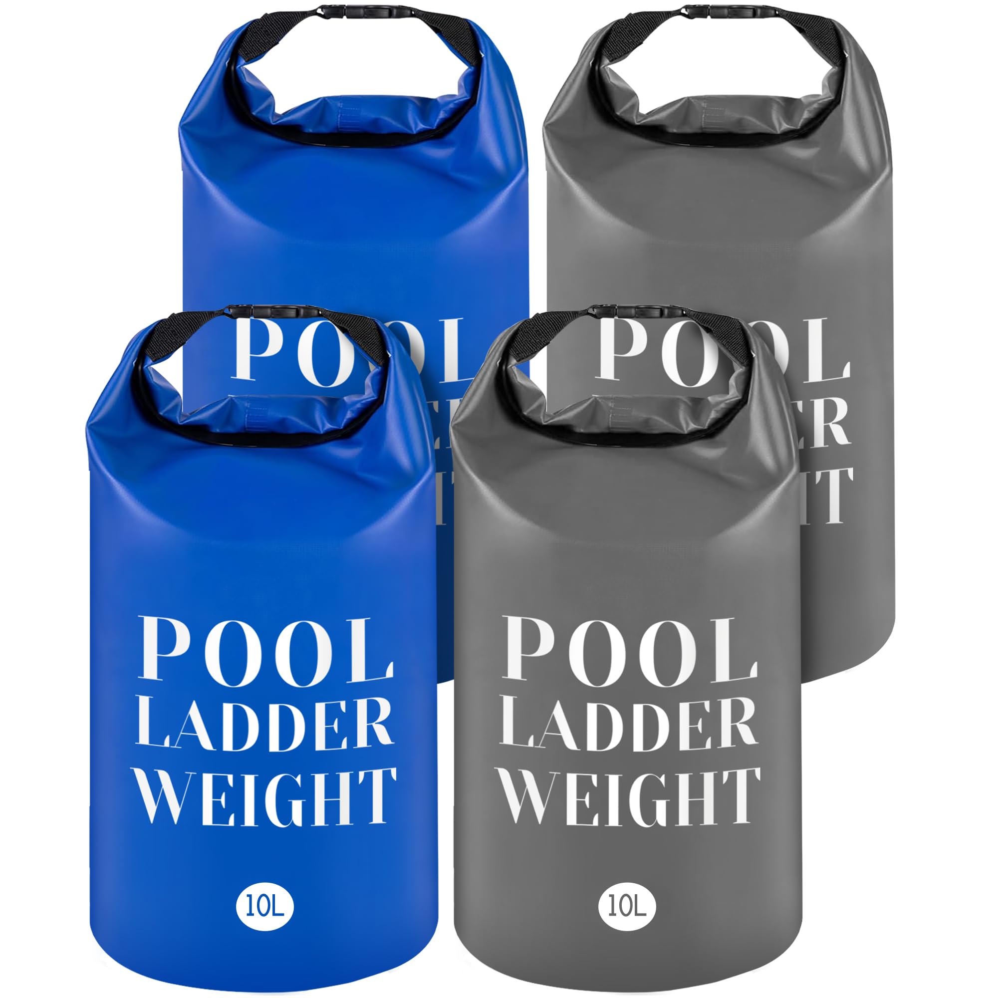Snapklik.com : 4 Pcs 500D PVC Swimming Pool Ladder Weights- 10L/25LB ...