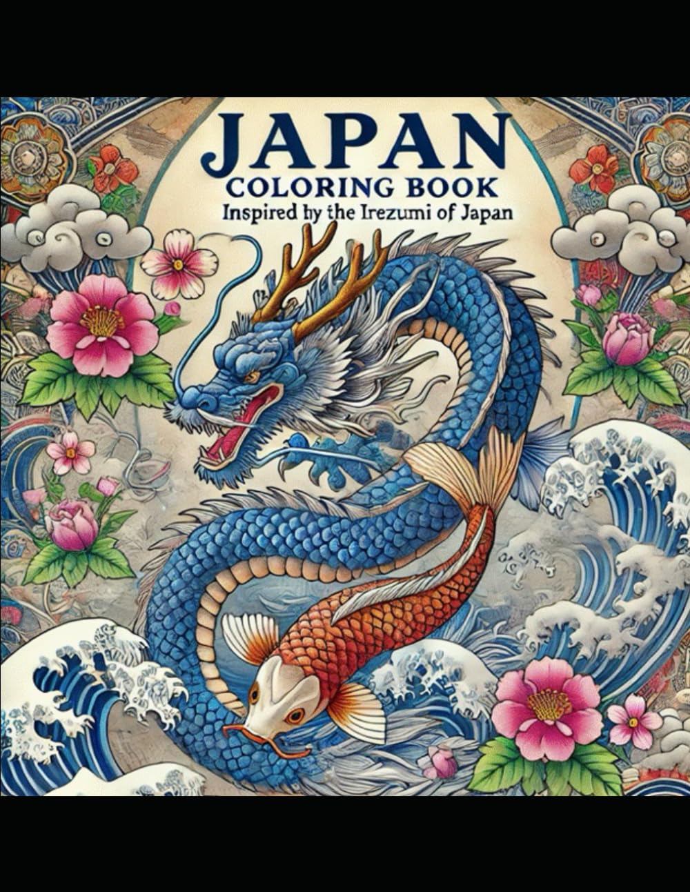 Amazon.com: Japan Coloring Book: Inspired by the Irezumi of Japan ...