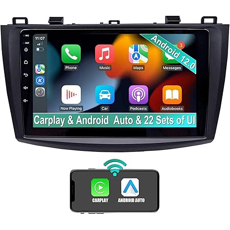 Amazon.com: Fortdows Android 11 Car Stereo for Mazda 3 2010-2013 with ...