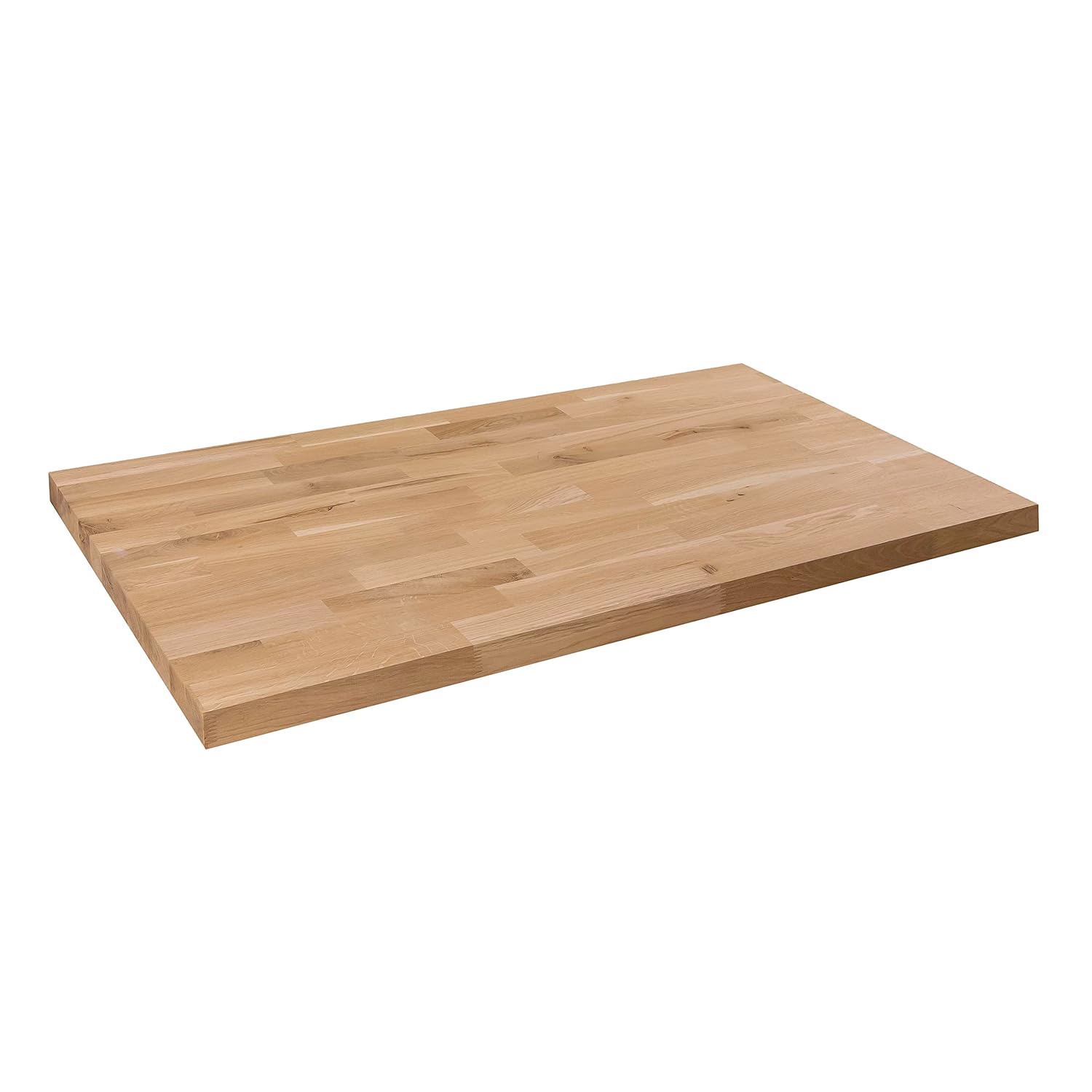 domli Solid Wood Oak Table Top | 1200m x 600mm x 40mm | Top Grade ...