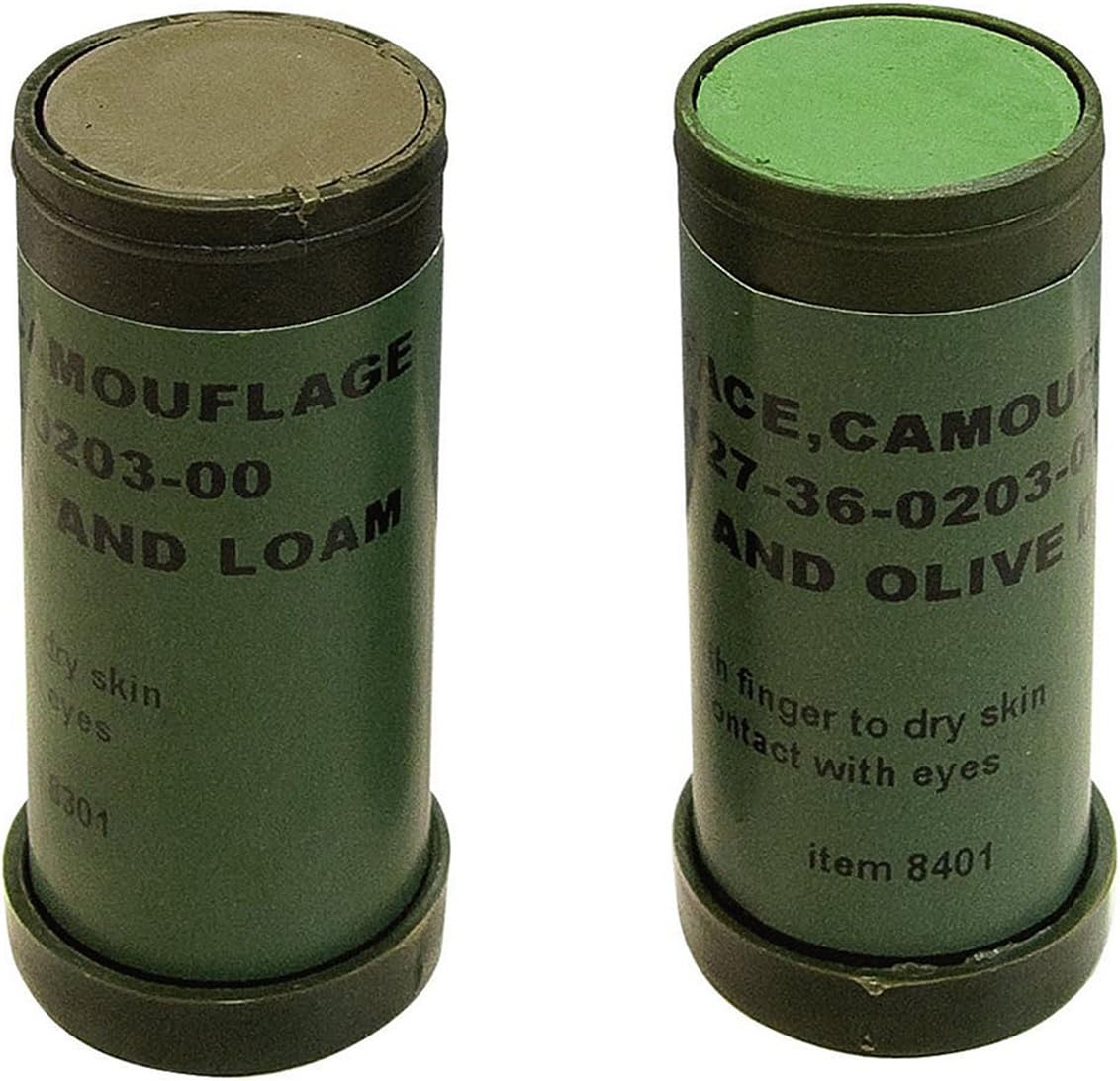 Amazon.com: Predator Warpaint Woodland SPF 50 Camouflage Face Paint 0 ...