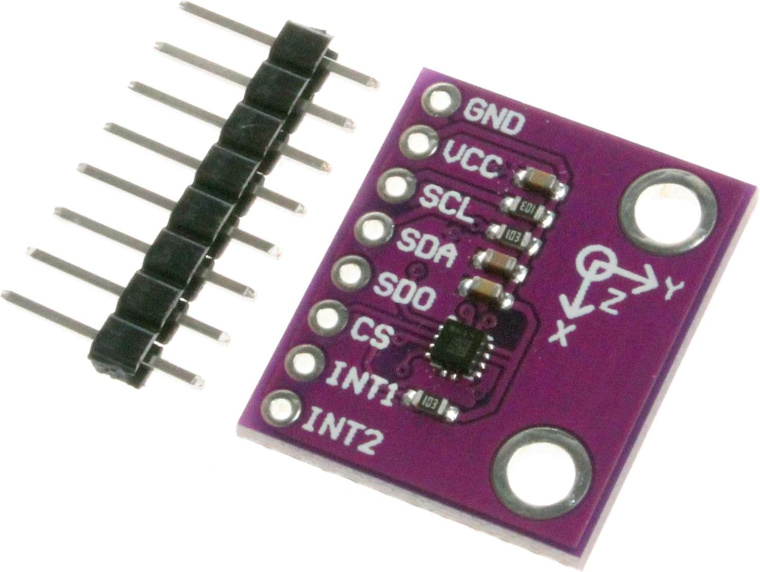 Amazon.com: NOYITO LIS2DH12TR Three-axis Acceleration Module Sensor ...